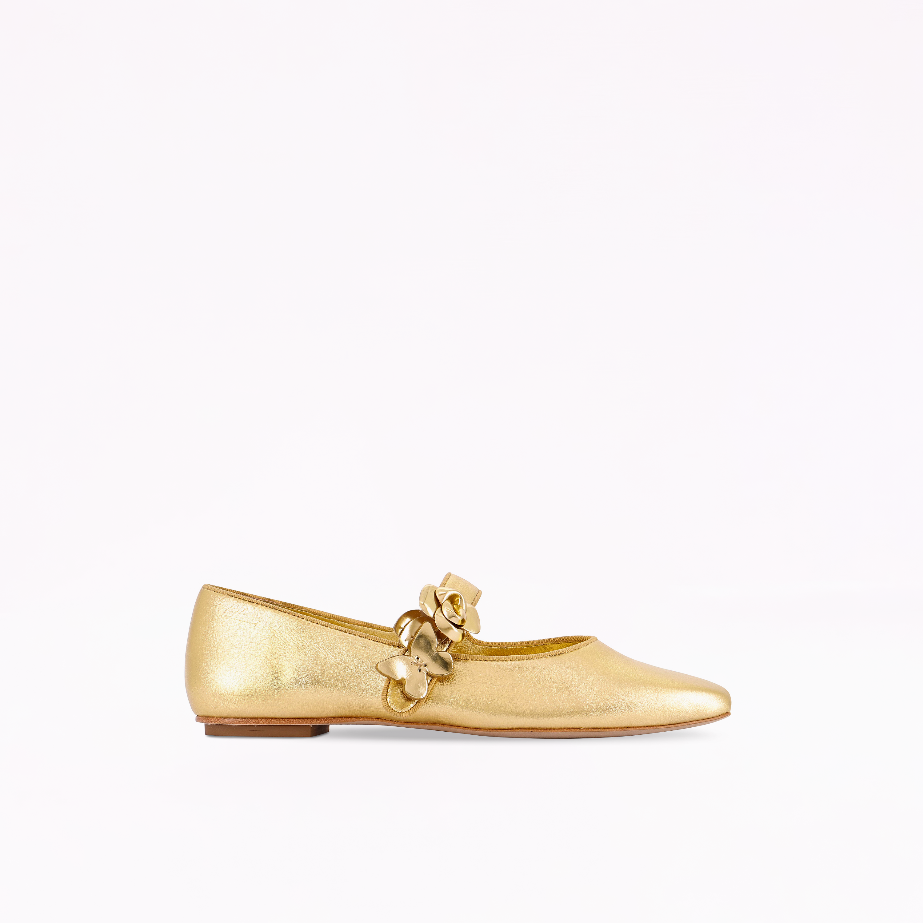 Titania Gold Butterfly Mary Jane Flat – Sophia Webster