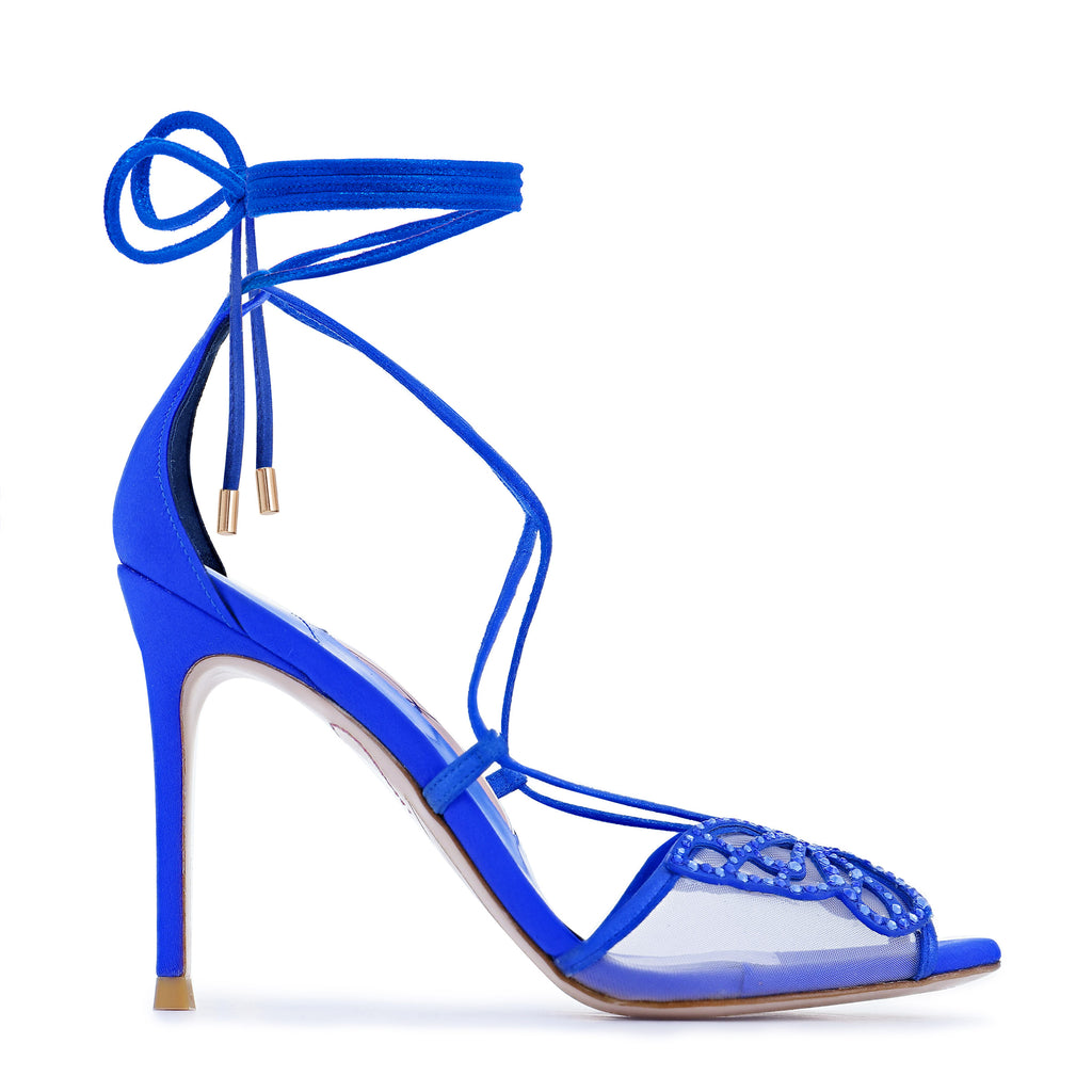 Farfalla Tie Sandal Sapphire – Sophia Webster