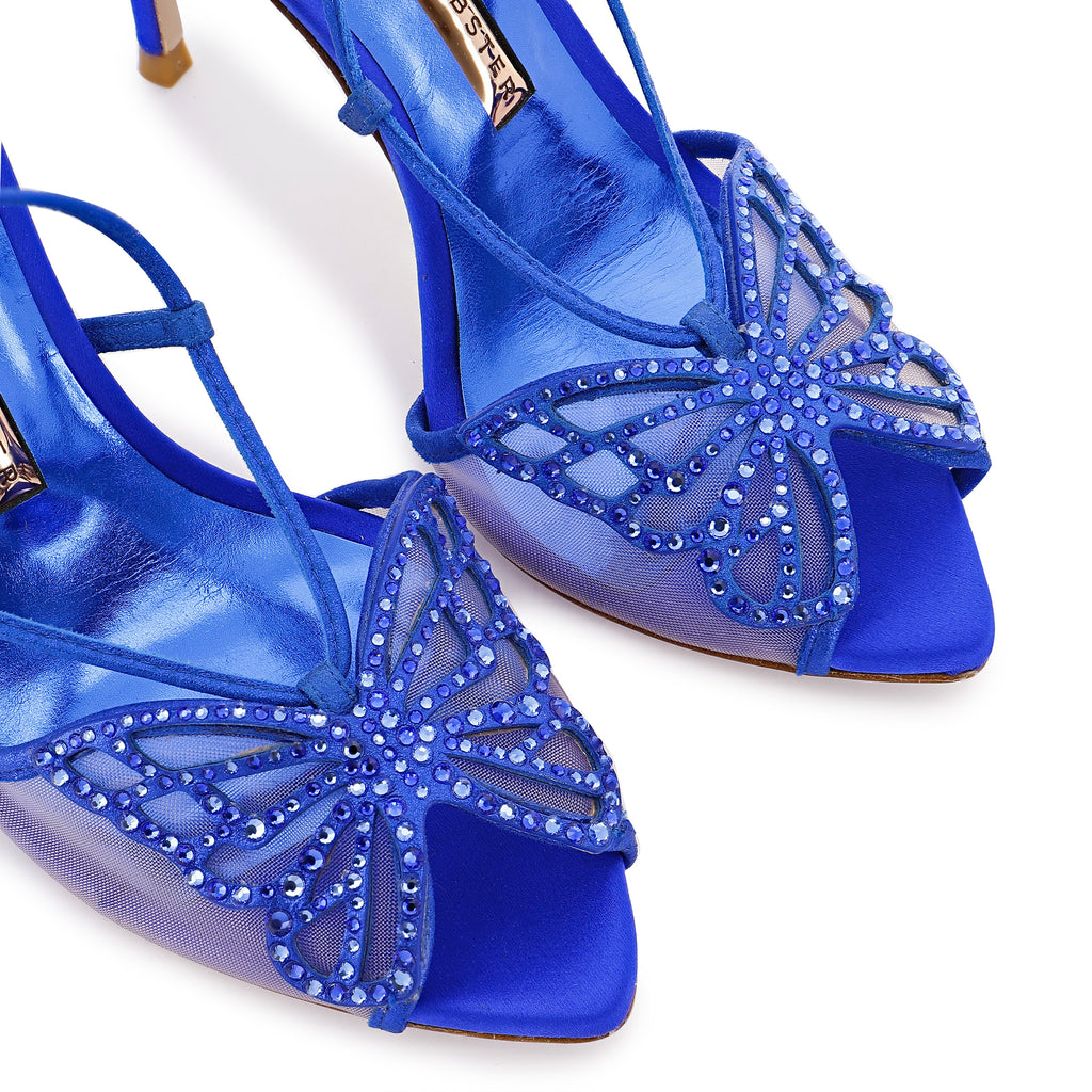 Farfalla Tie Sandal Sapphire – Sophia Webster